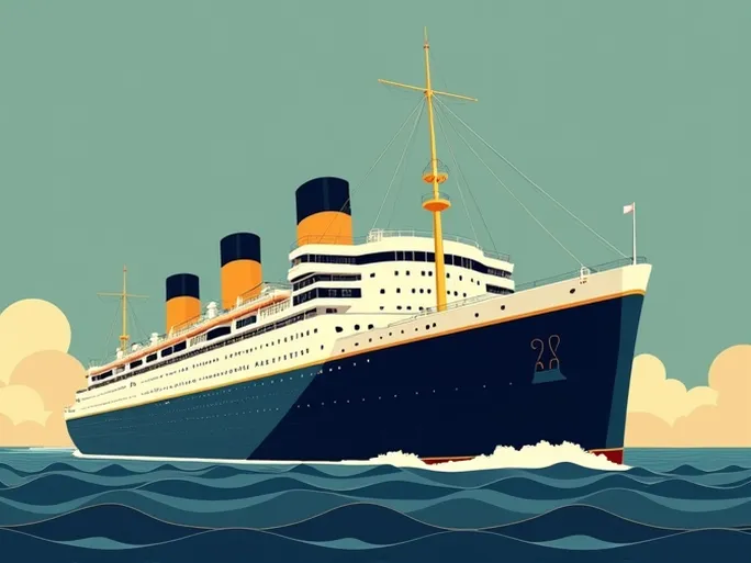 Art Deco Empress of Britain Posters Regain Spotlight
