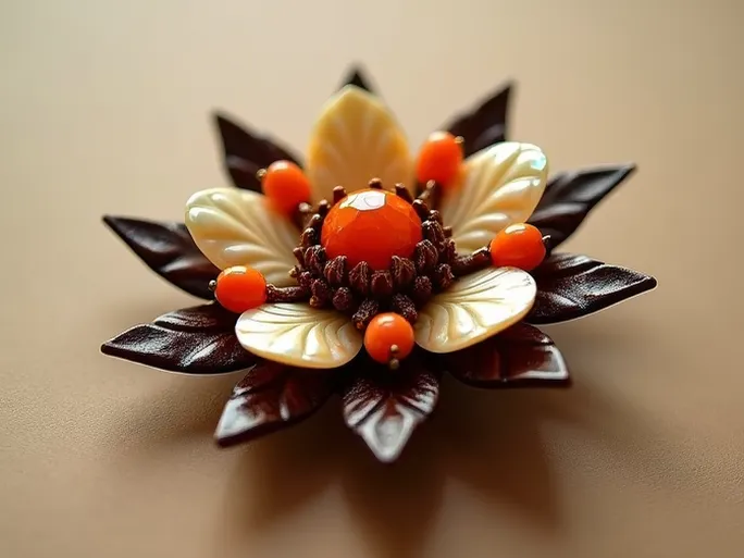 Vintage Joli Thistle Brooch Retains Timeless Appeal