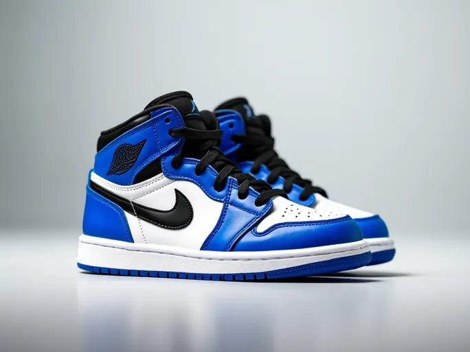 Air Jordan 1 Mid game Royal Launches for Kids