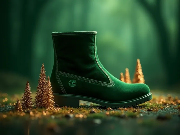 Timberland Launches Velvet Luxe Emerald Boots for Winter