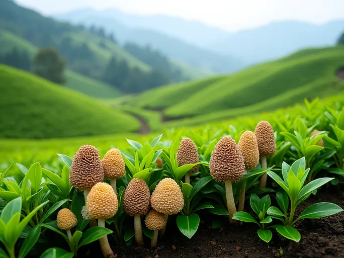 Guizhous Jun Chayuan Thrives with Maitake and Tea Farming