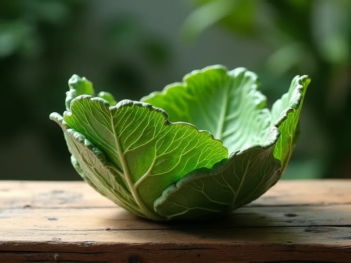 Bordallo Pinheiros Cabbage Bowl Blends Rustic Charm with Modern Design
