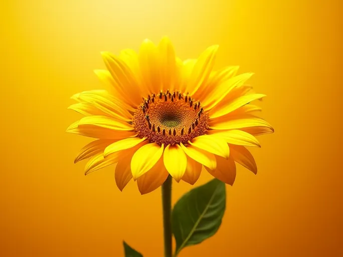 Sunflower Card Boosts Sales with Golden Design Trend