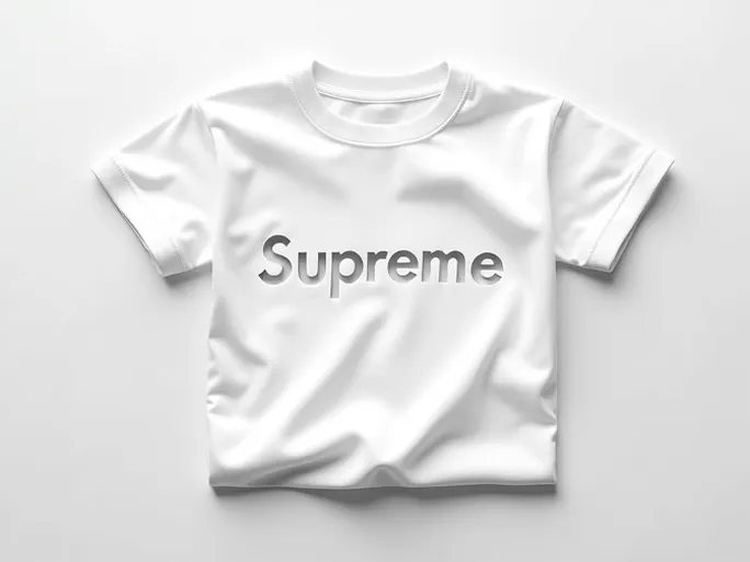 Supremes Cutouts Tee Sparks Streetwear Trend
