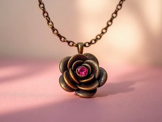 Designer Michael Michaud Unveils Natureinspired Rose Necklace