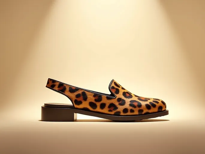 Dr Martens Debuts Leopard Print Jorge Slingback