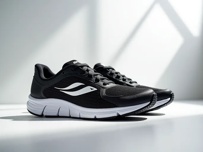 Lining Launches Womens Ease Run Sneakers in Black and White