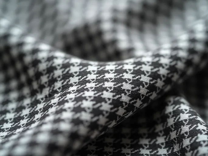 Fall Fashion Trends Embrace Versatile Houndstooth Fabric