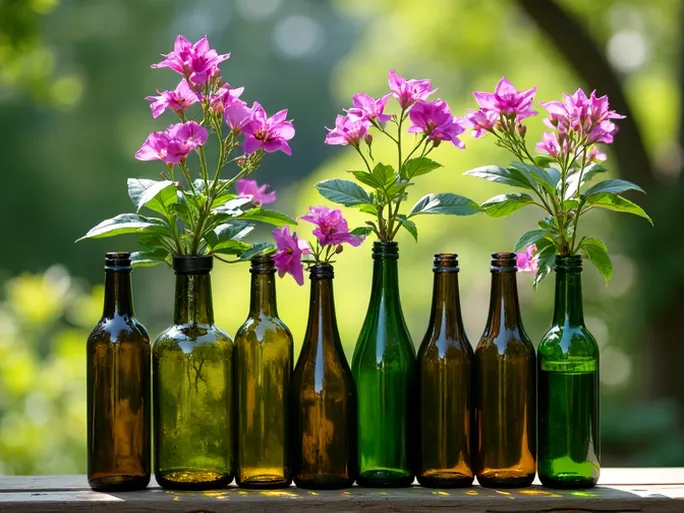 Bottle Bougainvillea Gains Popularity in Landscaping and Decor