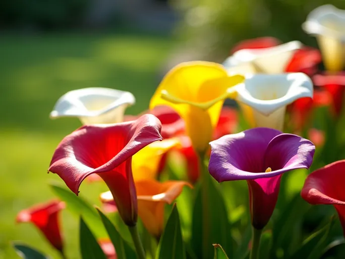 Zantedeschia Flowers Gain Popularity in Global Horticulture