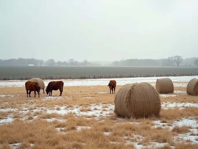 Welsh Farmer Pioneers Winter Grazing with Turnips Bales