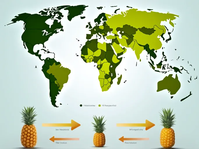 Global Pineapple Production Grows As Golden Variety Gains Popularity