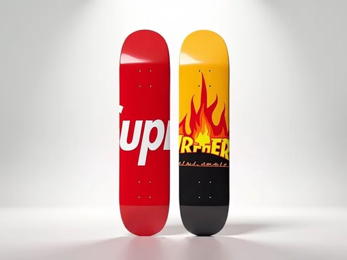 Supreme Thrasher Launch Collaborative Hoodie Merging Skate Streetwear