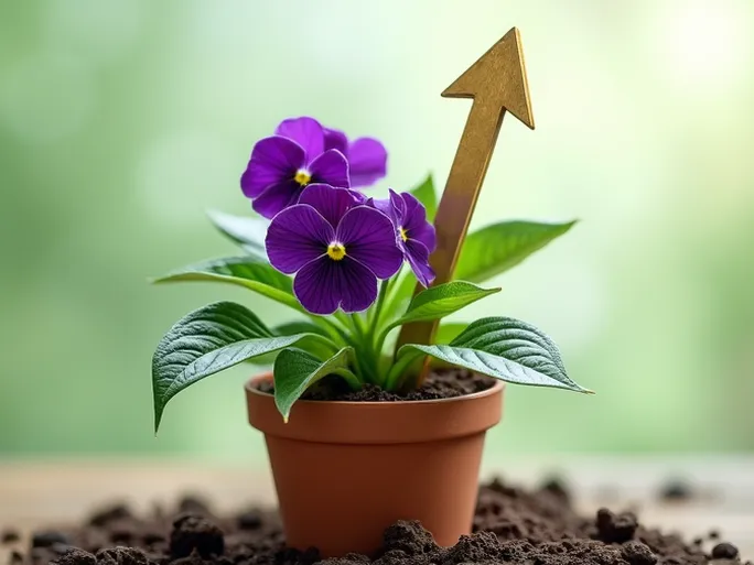 Tianjin Market Sees Rising African Violet Prices