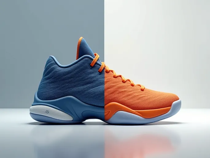 Anta GH3 Blue Orange Performance Meets Style in Sportswear