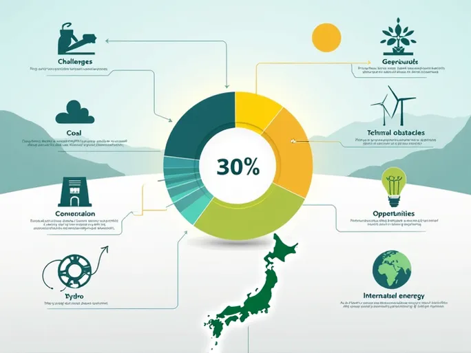 Japan Struggles to Meet Renewable Energy Targets Amid Policy Gaps