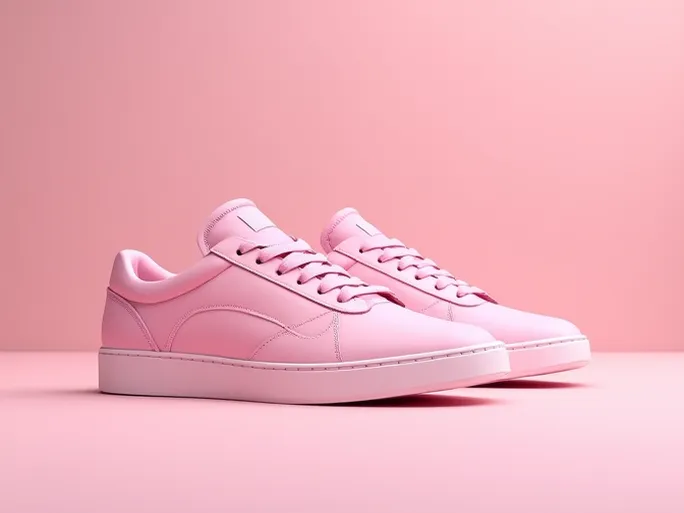 Lining Relaunches Pink Sneakers with Enhanced Comfort