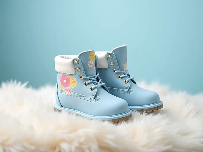 Timberland Launches Floral 6inch Kids Boots