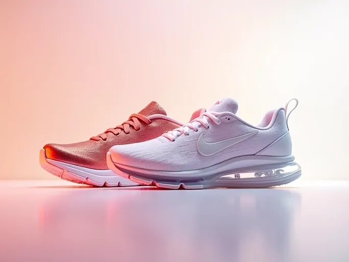 Anta Launches Rose Gold Air Cushion Running Shoes