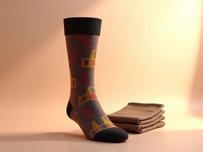 Art Deco Socks Trend Gains Popularity in Fashion