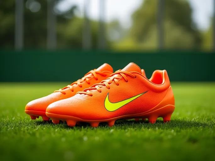 Lining Launches Orange Training Soccer Shoes for Speed