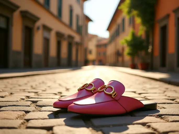 Gucci Launches Pink Leather Slides for Summer