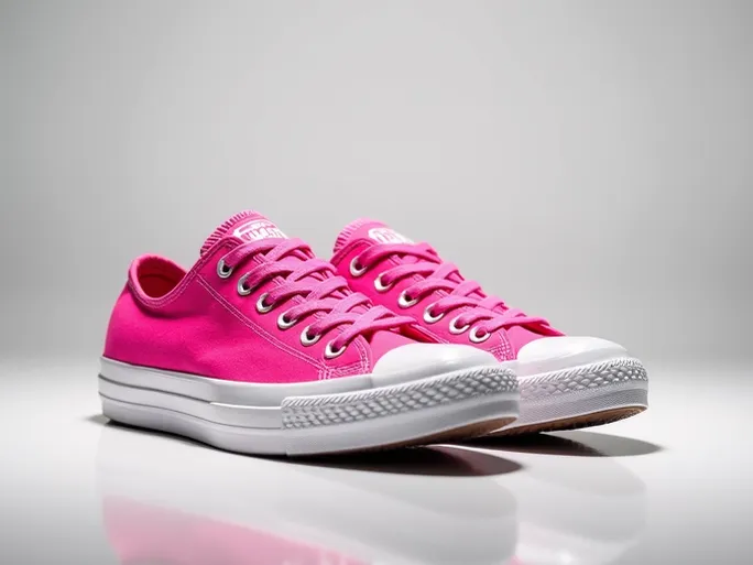 Converse Chuck Taylor Allstar Ox Hyper Pink Gains Street Style Popularity