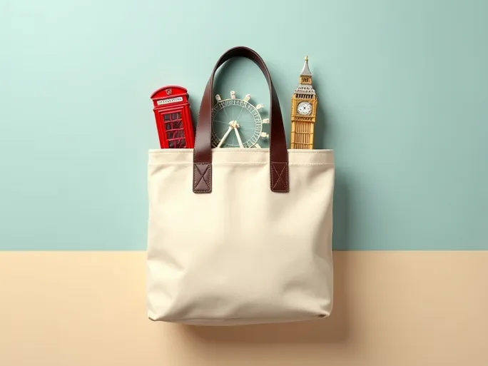 Edward Bawdens London AZ Tote Blends Art and Utility