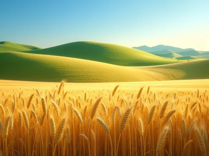 Jinchuan District Reports 675acre Winter Wheat Harvest Boom