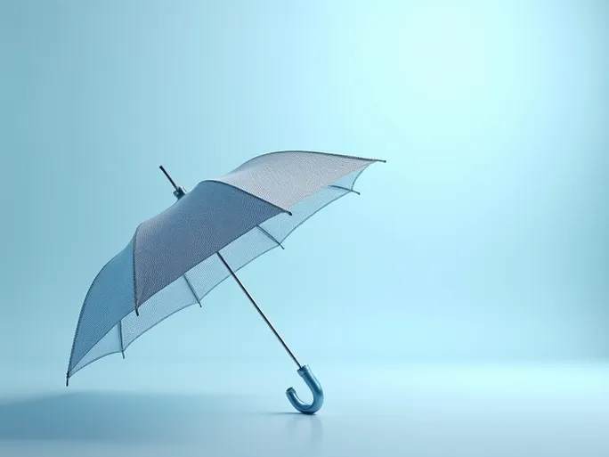 VA Museum Showcases Japanese Textile Art on Blue Umbrella