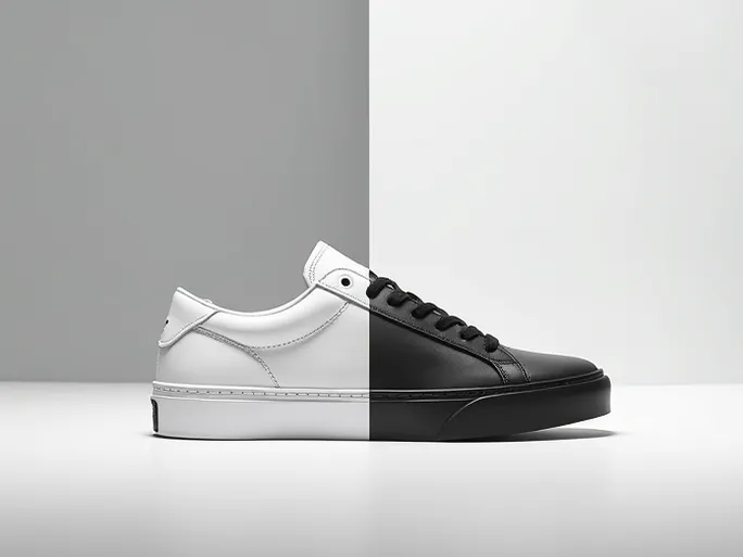 361 Degrees Launches Classic Black and White Sneakers