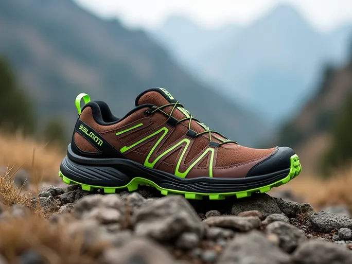 Salomon XT6 Trail Shoe Review Brownneon Green Edition