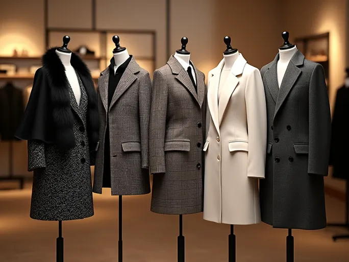 Winter Fashion Trends Chic Wool Coats Gain Popularity