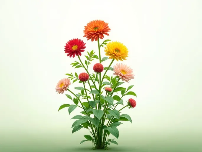 New Grafting Techniques Elevate Chrysanthemum Displays