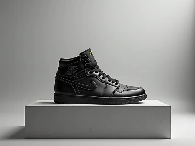 Air Jordan 1 Mid black Rereleased As Modern Classic