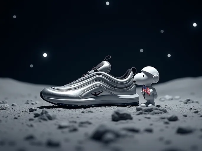 Anta Snoopy Launch Moon Landing Sneakers for Anniversary