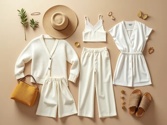 Summer Fashion 4 Creamcolored Outfit Trends