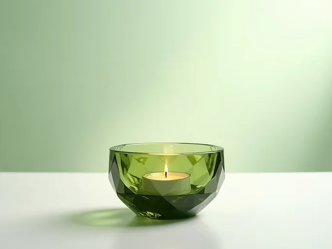 Emerald Green Gemstone Candlestick Trends in Home Decor