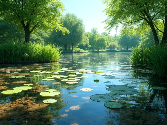 Water Plants Enhance Pond Ecosystems Sustainably