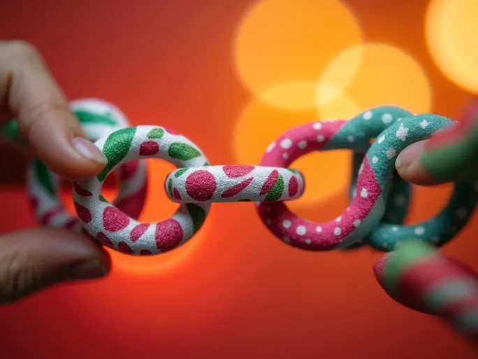 DIY Paper Chain Kits Revive Holiday Nostalgia