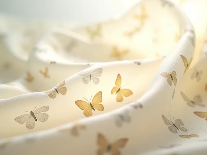 Textile Firms Gain Access to New Offwhite Butterfly Fabric