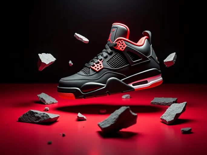 Jordan 4 bred Reimagined for Modern Sneaker Market