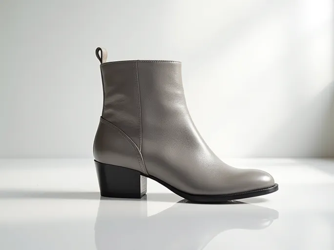 Chanel Unveils Elegant Yet Comfortable Gray Ankle Boots