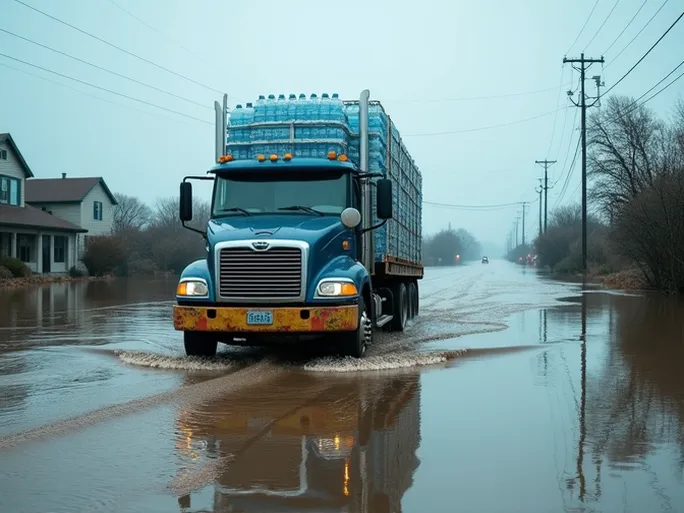 China Resources Sends Emergency Water to Floodhit Xianfeng
