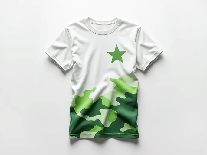 BAPE Unveils White and Green ABC Camo Bapesta Tee