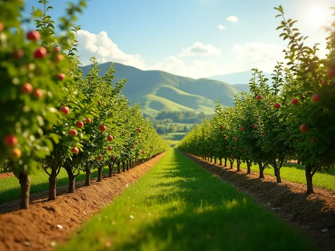 Henans Affordable Apple Saplings Boost Orchard Growth