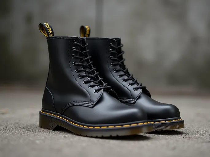 Dr Martens Launches Classic Black Cabbott Boots