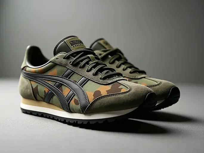 Onitsuka Tiger Launches Camoinspired tiger Ally Deluxe Sneaker