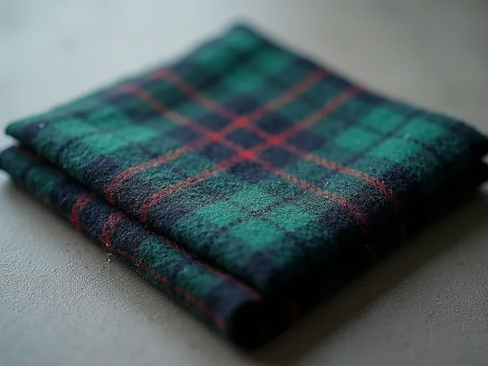 Global Textile Network Offers Premium Wool Plaid Fabric