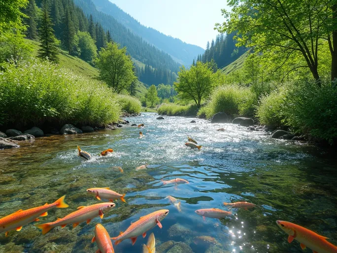 Gansus Linze County Boosts Economy with Coldwater Fish Farming